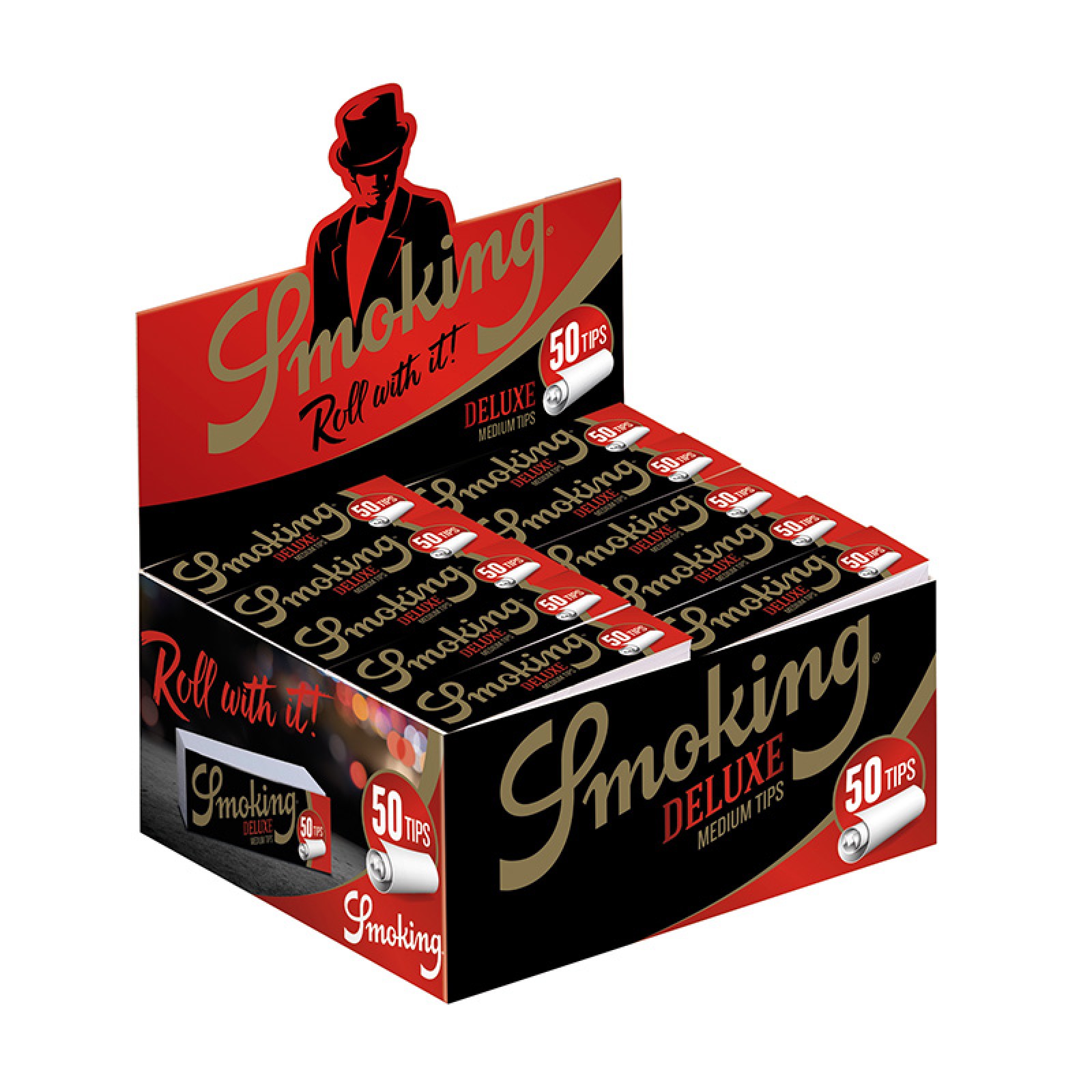 Cutie Filtre Carton Smoking Filter Tip 50 buc