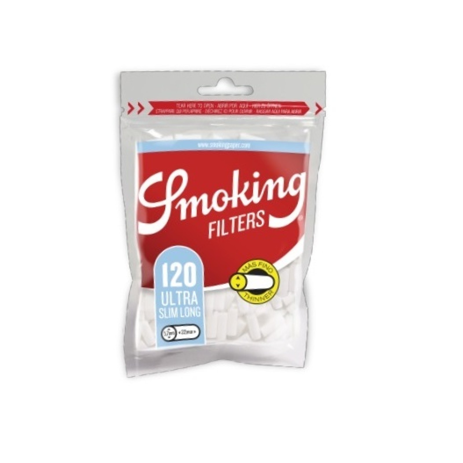 Cutie 30 pungi Smoking Filters Classic Ultra Slim Long 120